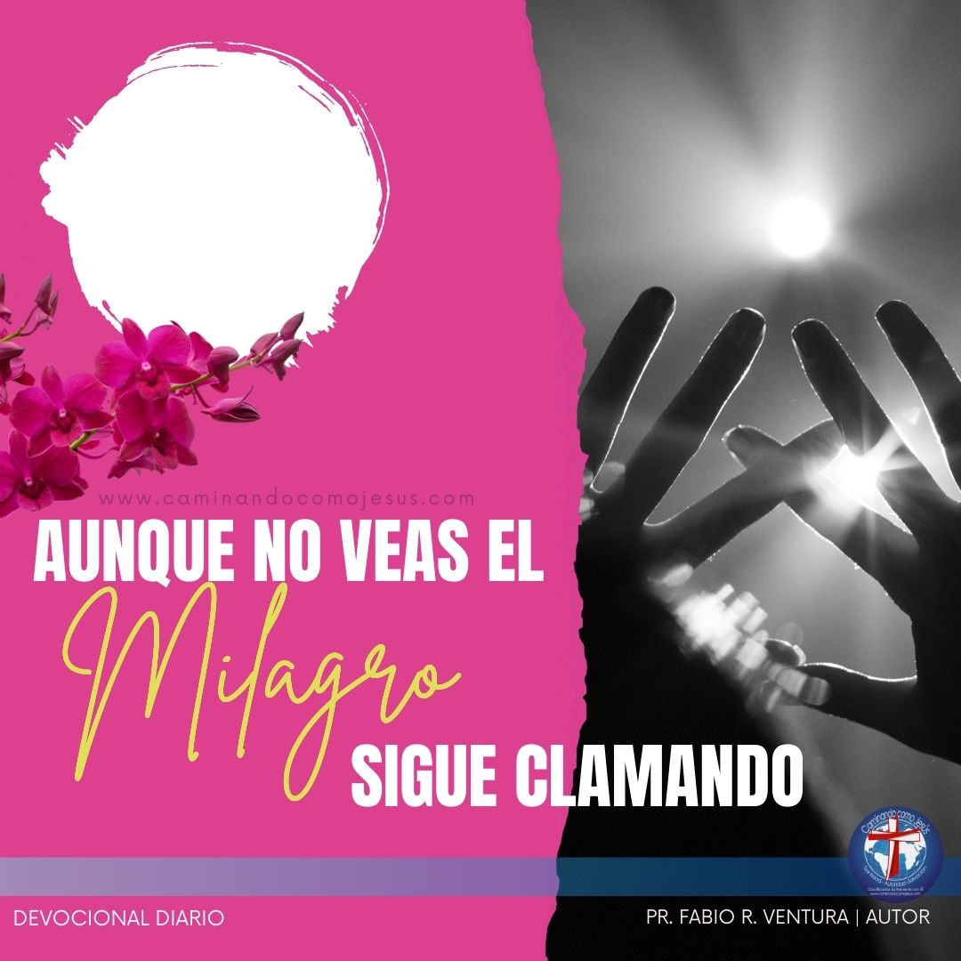 CLAMANDO POR MI MILAGRO – Caminando como Jesús
